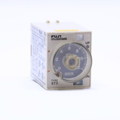 * FUJI ST3 ST3P A-F-UL TIMER 0-12 HOURS, 24VDC, 5AMP, 240VAC | eBay