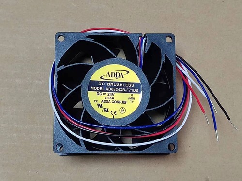 1pcs For ADDA AD0824XB-F71DS 8038 24V 0.65A 8CM Gale Volume Cooling Fan ...