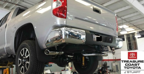 NEW OEM TOYOTA TUNDRA TRD PERFOMANCE DUAL EXHAUST SYSTEM & TRD TAILPIPE ...