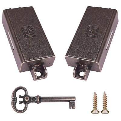 Cabinet Lock with Key Vintage Furniture Wardrobe Cupboard Drawer ...