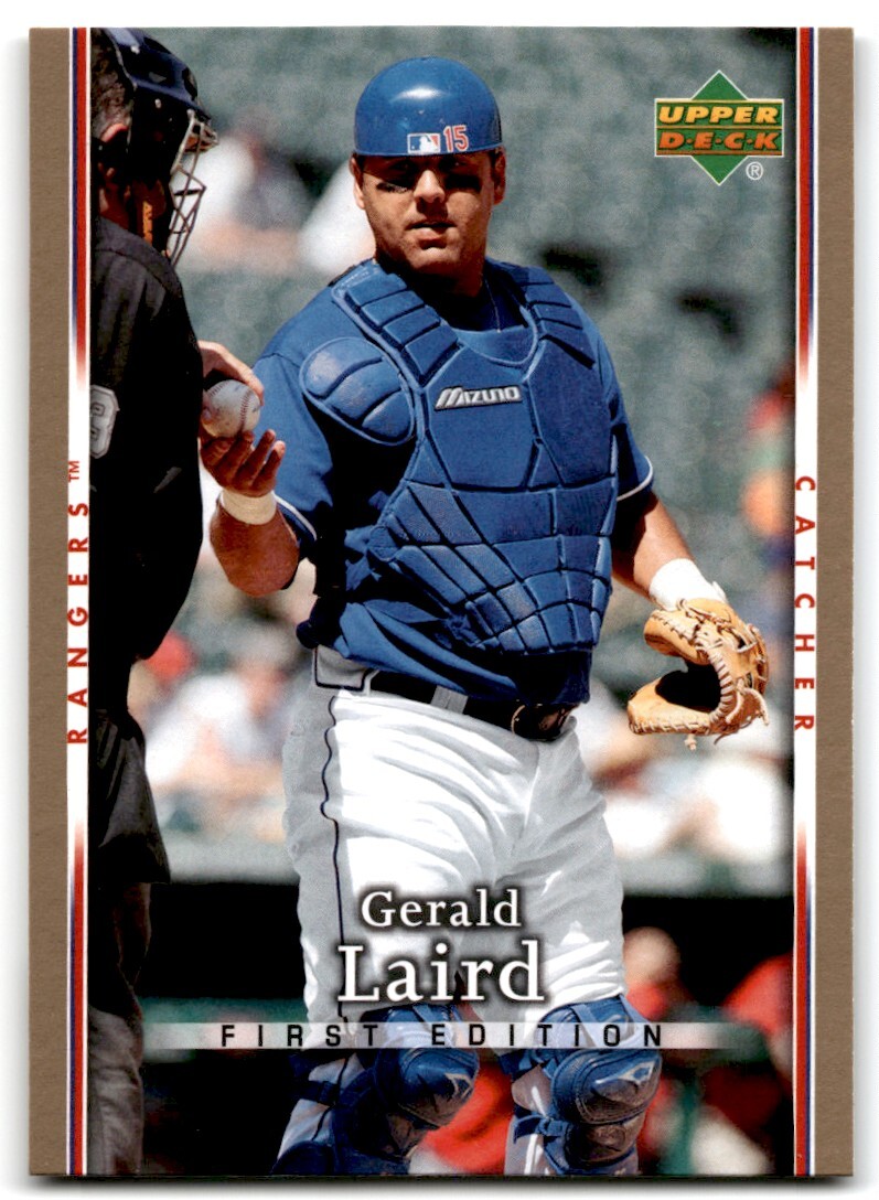 2007 Upper Deck First Edition Gerald Laird Baseball Cards #154 | eBay