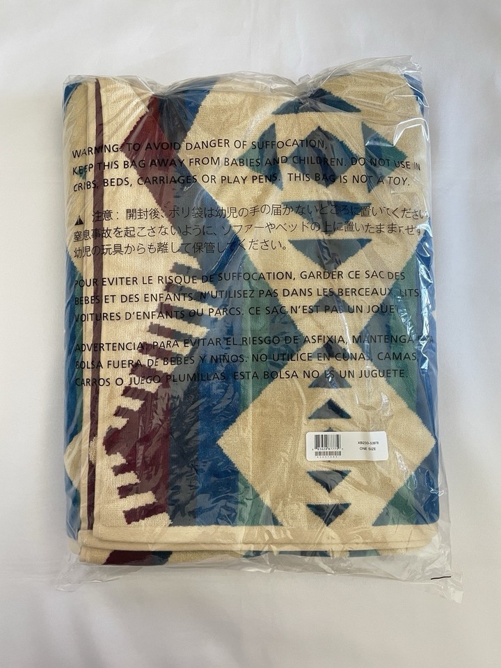 NWT Pendleton Los Lunas Jacquard Spa Towel Beach Pool XL 40x70 ...