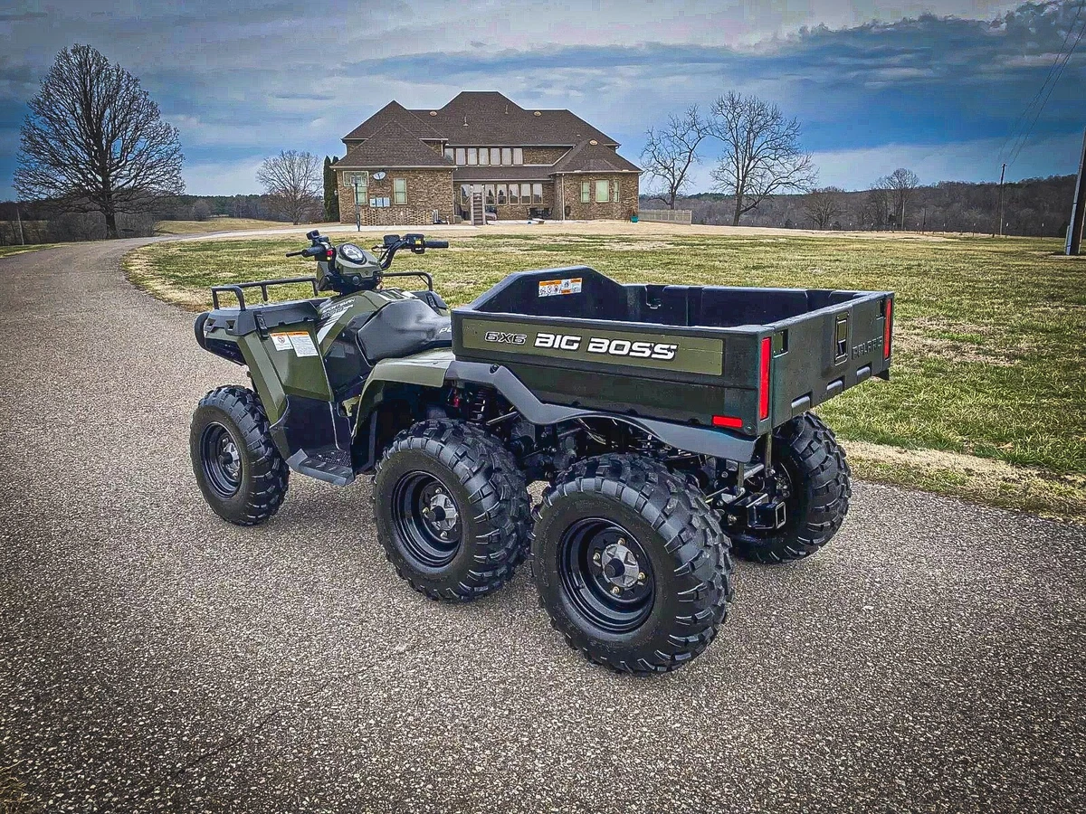 Polaris Sportsman Big Boss Is a Six-Wheeled Pack Mule