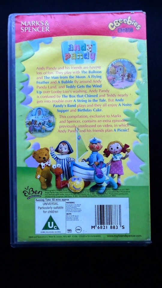 Andy Pandy: Meet Andy Pandy and his Friends VHS | eBay