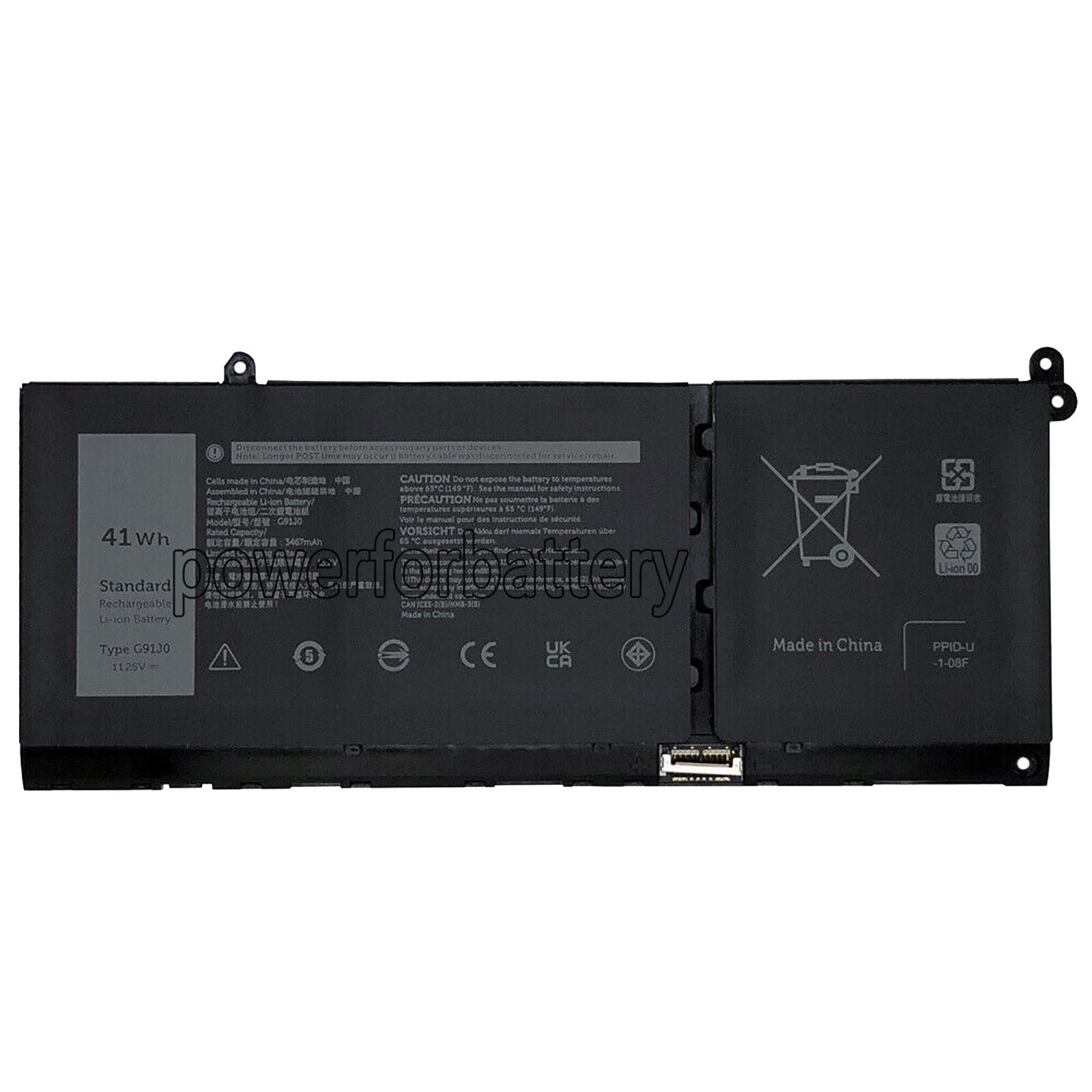 New 11.25V 41Wh Battery For Latitude 3420 3520 15 3515 3511 MGCM5 G91J0 ...