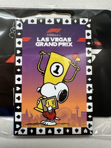 F1 Las Vegas Grand Prix Formula 1 Snoopy Peanuts Magnet 75th ...
