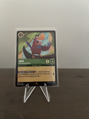 Iago Loud-Mouthed Parrot Disney Lorcana Non Holo Card 80/204 Mint | eBay