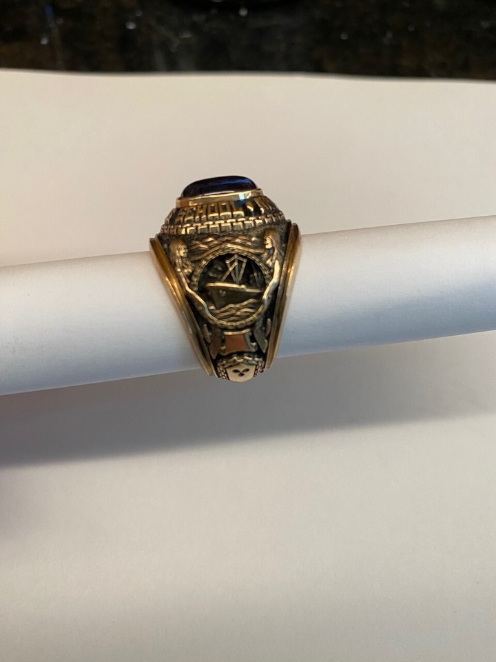 Heavy 10K Gold 32 Grams 1977 Calhoon MEBA Engineering School Men's ...