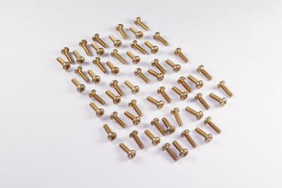 Lot of 55 NAS600-6P MIL Steel Machine Screws Phillips #4-40 3/8 Pan ...