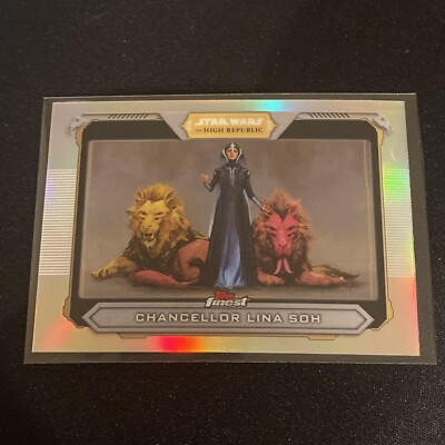 2022 Finest Star Wars High Republic Concept Art #HR-13 Chancellor Lina ...