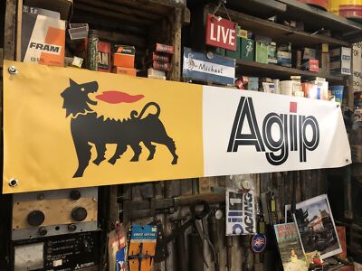 Agip PVC Banner New | eBay Australia