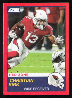 2019 Panini Score Christian Kirk Red Zone /20 #286 Arizona Cardinals | eBay