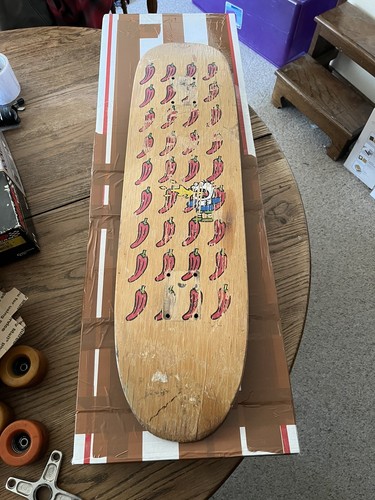 Vintage 90s skateboard deck vtg 90s Football Shaped Old school | eBay