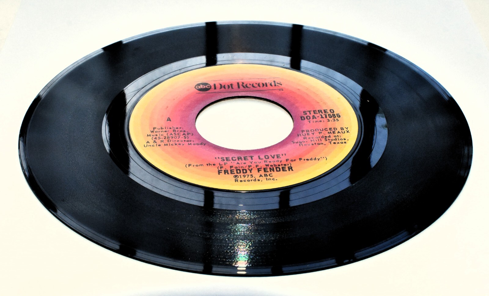 Freddy Fender Secret Love /Loving Cajun Style 1975 ABC Dot Tex Mex ...