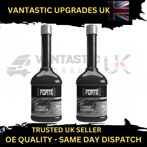 FORTE DPF CLEANER AND REGENERATOR (DIESEL PARTICULATE FILTER) 2X 400ML ...