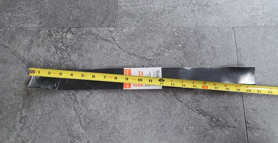 New OEM 1253556000, 1253556001 Blade for Yard Force YF-22-3N1, 3N1SP ...