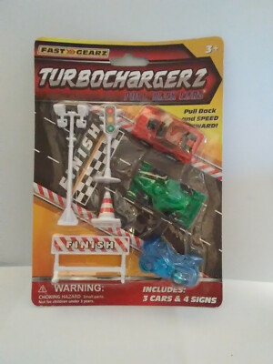Fast Gearz Turbochargerz 7 Pc Pull Back Car Toys | eBay