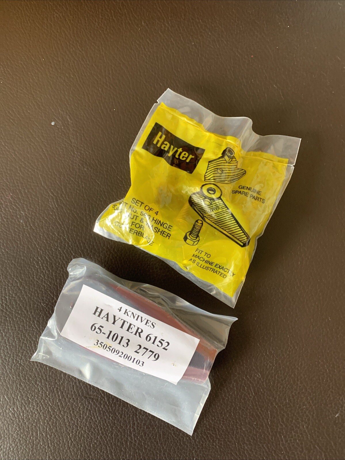 Hayter Hayterette Cutters Set And Fitting Kit Of Nuts Bolts Washers ...