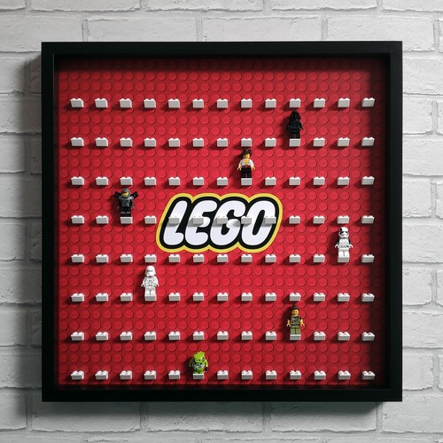 Large Lego Display Case Frame For Minifigures (52x52cm) Holds Over 100 ...