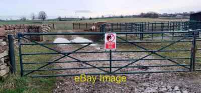 Photo 6x4 Field gateway on SE side of rural road SW of Brougham Clifton ...