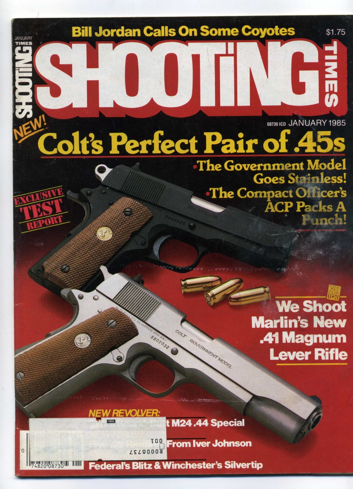 SHOOTING TIMES Magazine January 1985 Colt's Perfect Pair of .45s | eBay