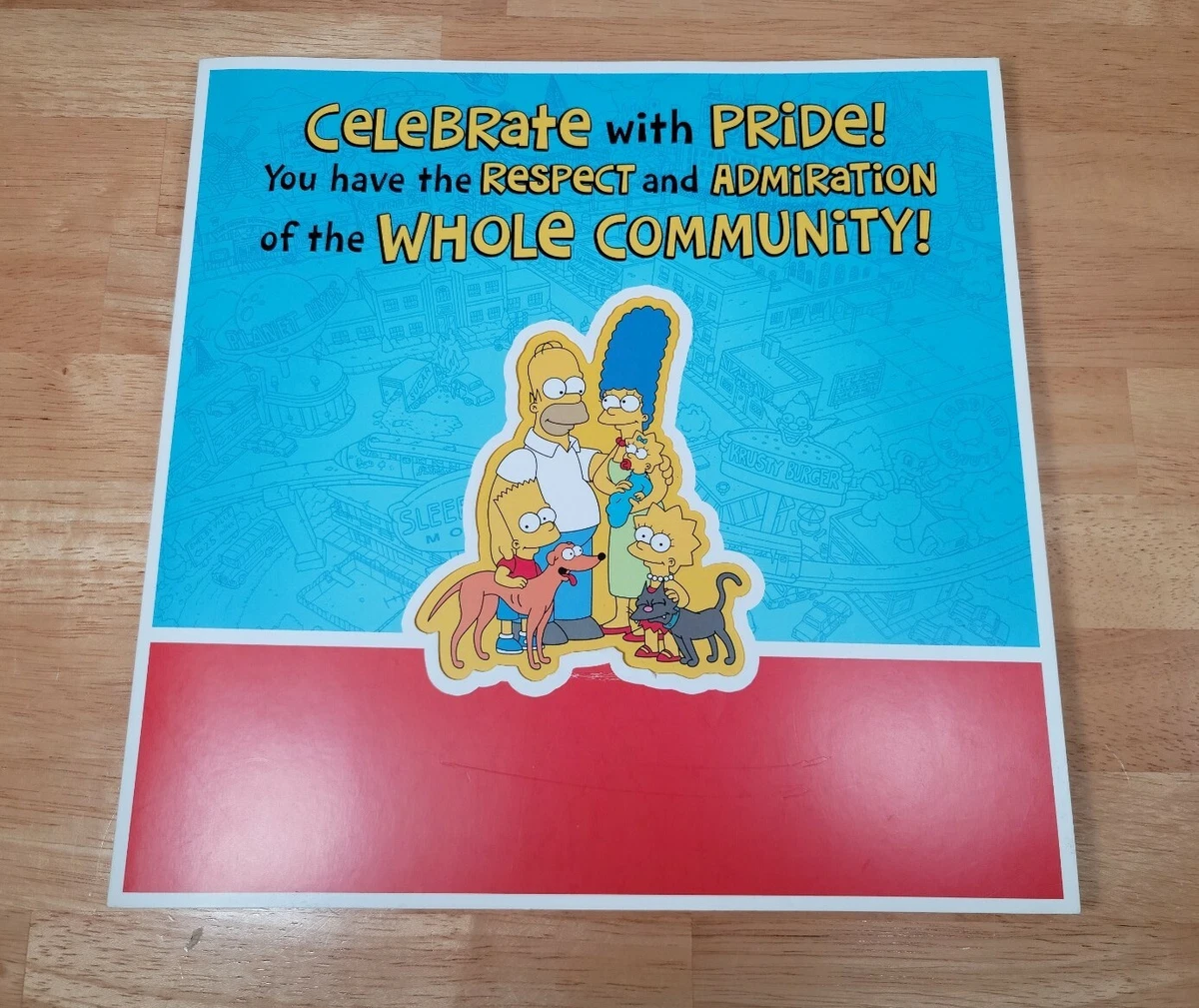 Happy Birthday Simpsons Card