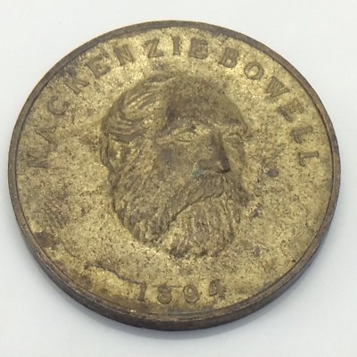 Mackenzie Bowell 1894 Ottawa Canada House Of Commons Token Medal E702 ...