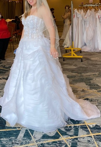 Wedding Dress size 10 ball gown | eBay