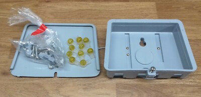 BT66b Grey Telephone External Cable Connection Joint Junction Box + 10 ...