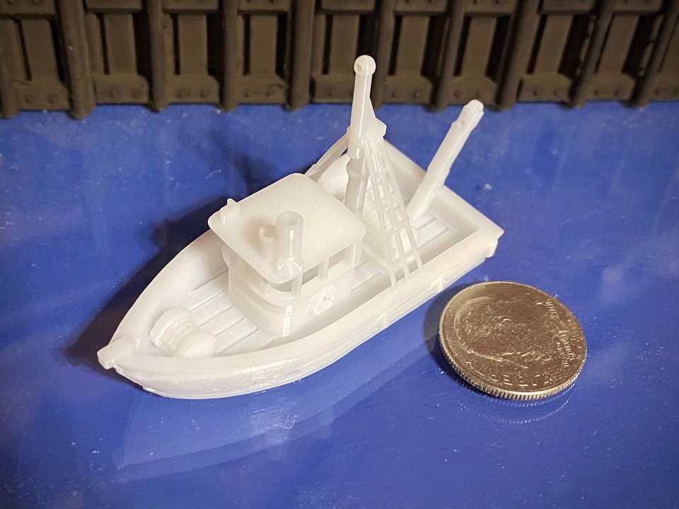 SME Platinum Series Fishing Trawler HO Scale 1:87 UNPAINTED - Museum ...