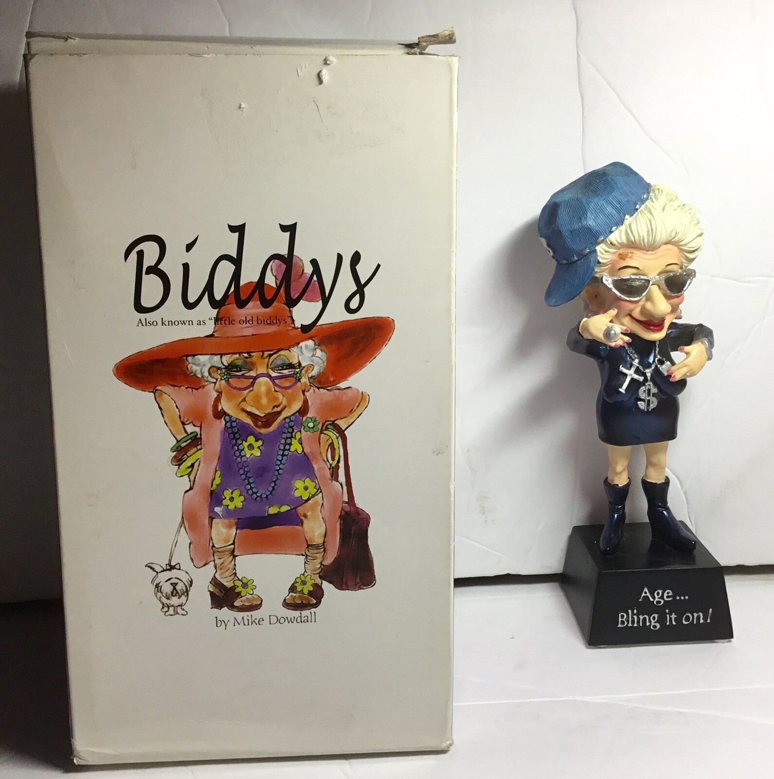 2008 Westland Giftware BIDDYS BLING IT ON 6-3/4" Figurine by Mike ...