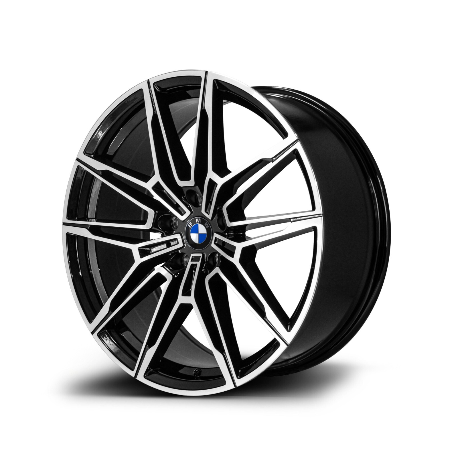 4X 20" BMW Style Wheels 825 Staggered Black 3/4 Series F30, F31, F32 ...