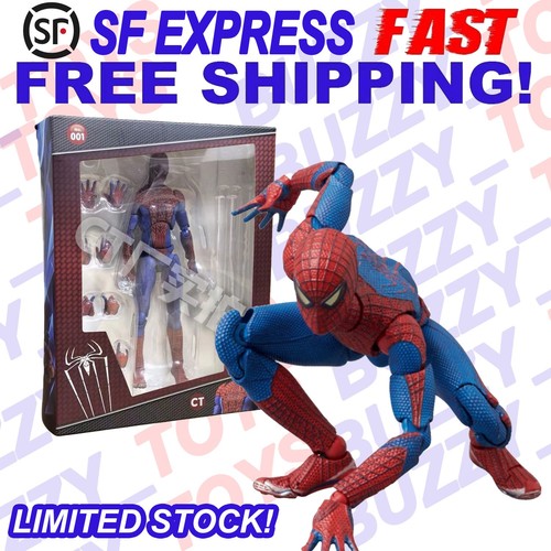 CT Toys MAFEX No. 001 The Amazing Spider-Man 6in Figure Andrew Garfield ...