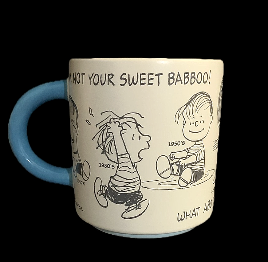 Peanuts Linus Mug Peanuts 75th Anniversary Ceramic Etched Limited ...