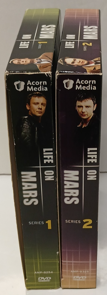 Life on Mars -The Original U.K. Series 1 & 2 (DVD, 2009, 8-Disc Set ...