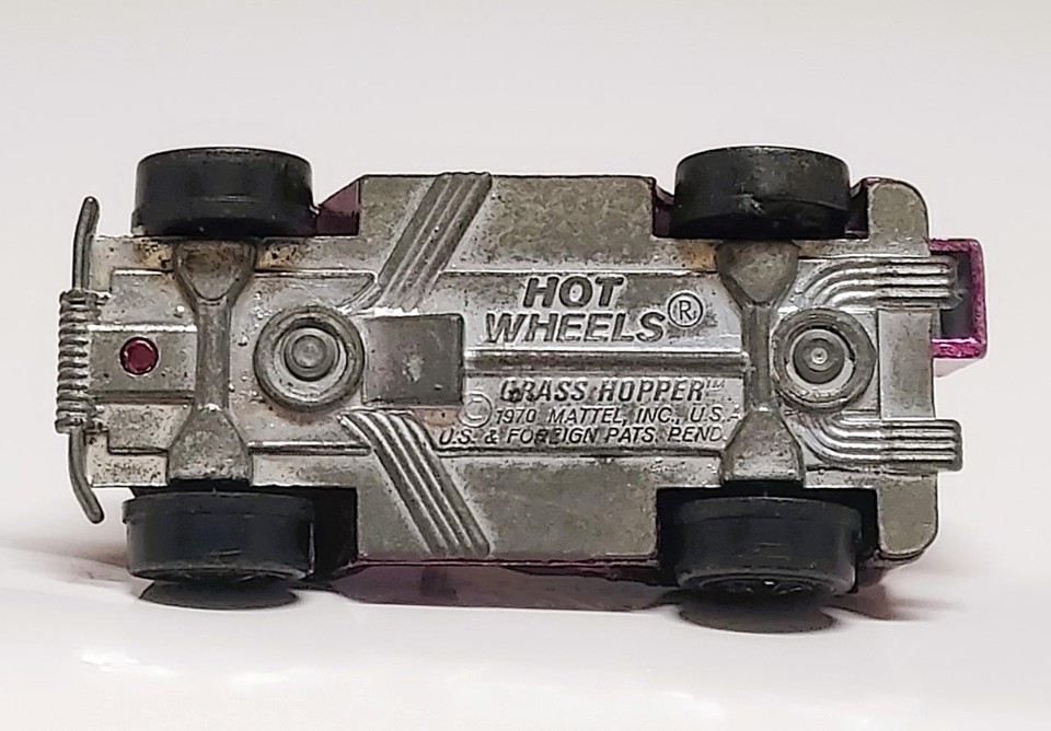 1971 Hot Wheels Redline Grass Hopper Jeep in USA Magenta - Free ...