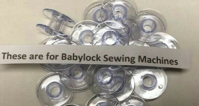 10 Plastic Sewing Machines Bobbins for Baby Lock Fits Most Models*** | eBay