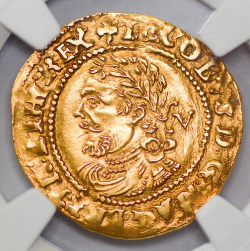 SPLENDID James 1st Gold Quarter Laurel - 18 June 1624 to 7 July 1625 ...