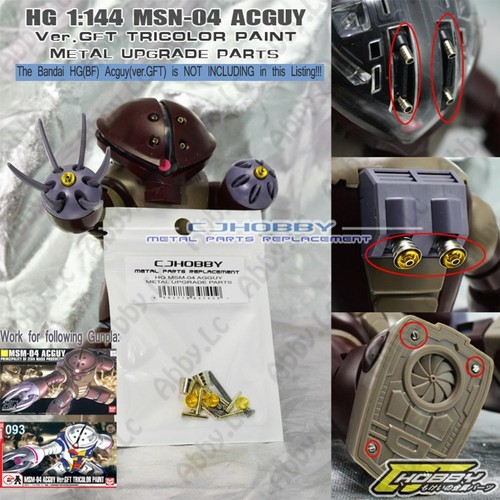 for HG BF 1/144 MSM-04 ACGUY ver. GFT Metal Detail Mono eye Thruste ...