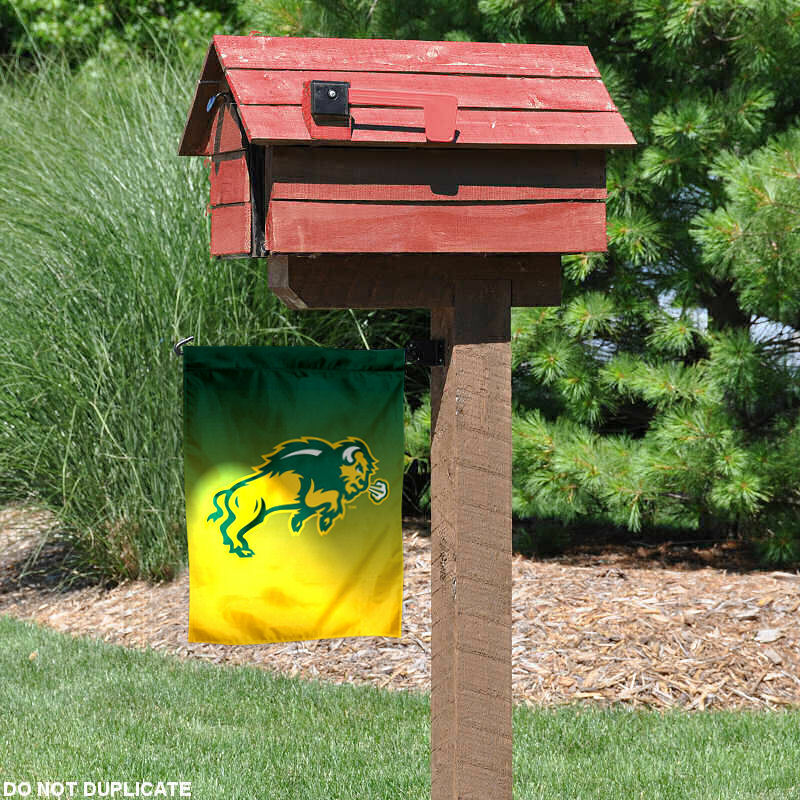 NDSU Bison Gradient Colors Garden Flag and Yard Banner | eBay