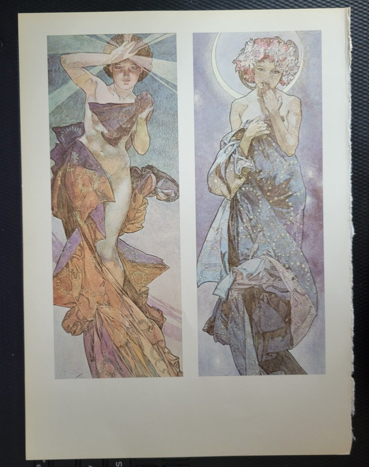 Moon and the Stars Series 1902 STUDY OF MOON & MORNING STAR Alphonse ...