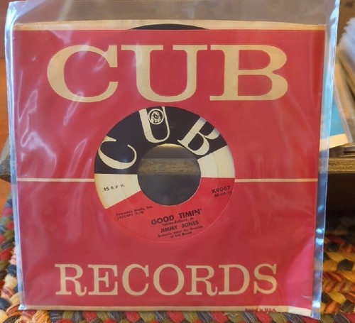 JIMMY JONES: good timin' / my precious angel Cub 7" Single 45 RPM ...