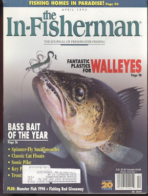 1995 In-Fisherman Magazine: April - Plastics for Walleyes/Bass Bait of ...