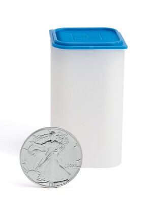 Leuchtturm Coin Tube Sqube For 20 Coins 40-41 Mm 371349 | eBay