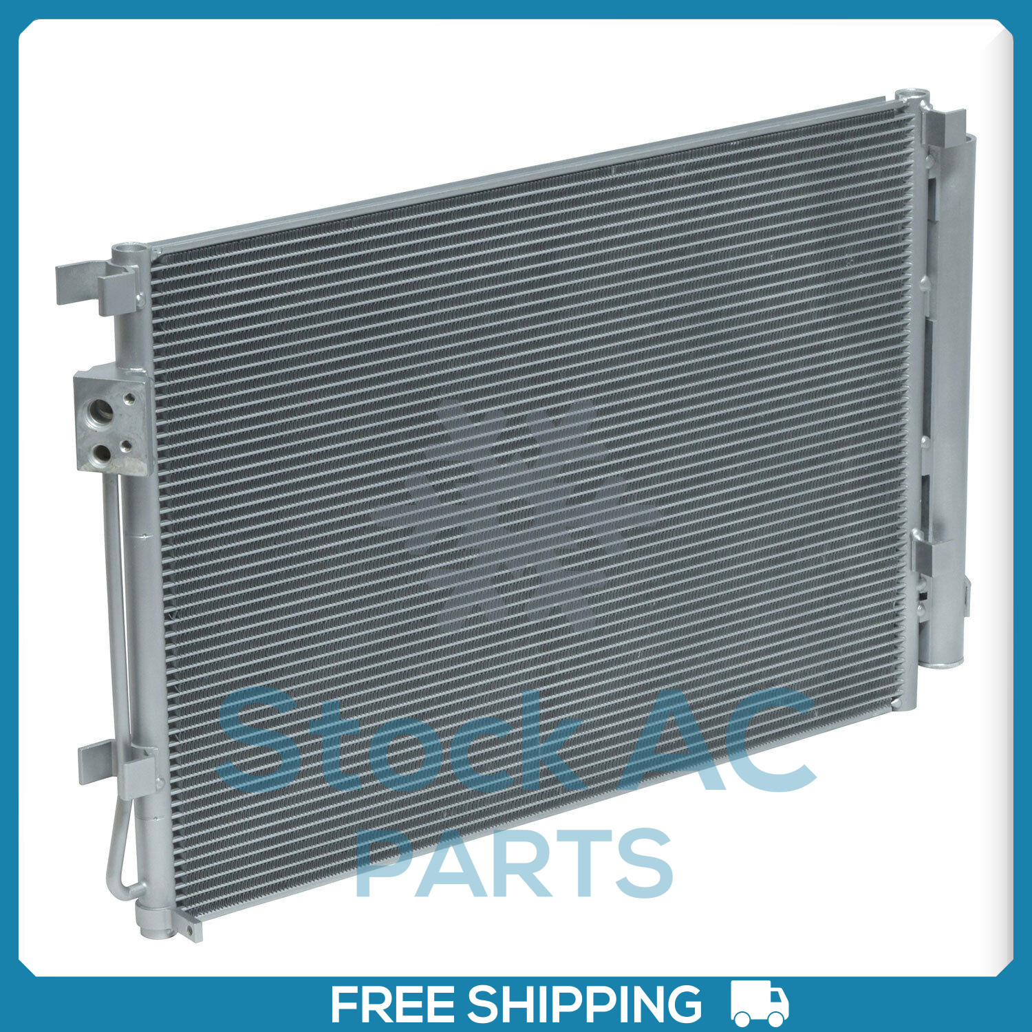 New A/C Condenser fits Hyundai Accent, Veloster / Kia Rio - OE ...