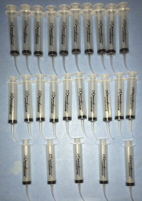 25 pcs Monoject 412 Curved Tip Utility Irrigation Syringes 12ml | eBay