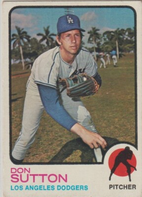 DON SUTTON: 1973 TOPPS VINTAGE CARD # 10 | eBay