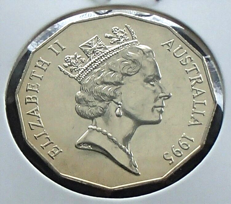 1995 Uncirculated Australia Fifty 50 Cent Coin - Weary Dunlop - Ex Roll ...