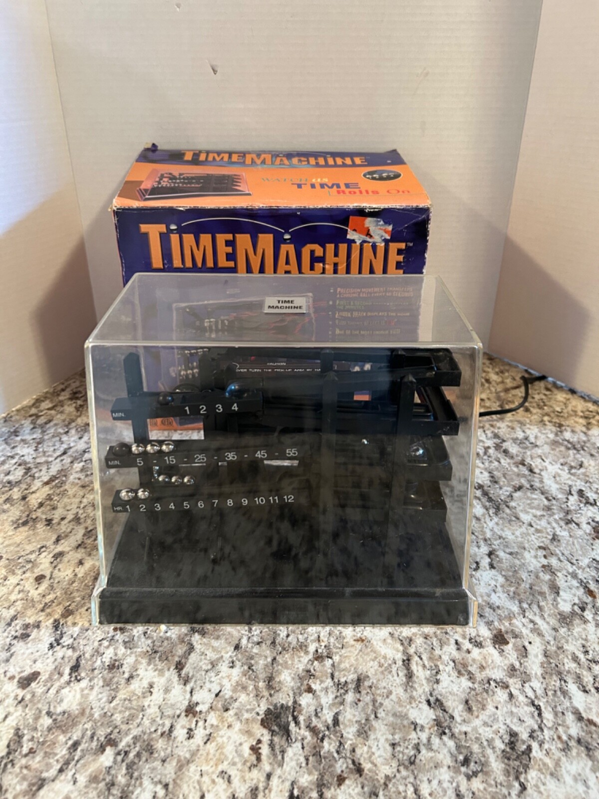 Time Machine Kinetic Display Clock The Art of Timekeeping Can You ...