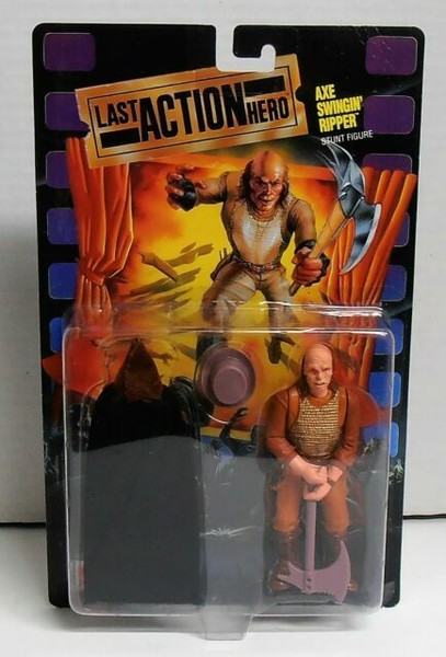 Last Action Hero Axe Swingin' Ripper Stunt Figure 1993 Mattel Kg Ws3 ...